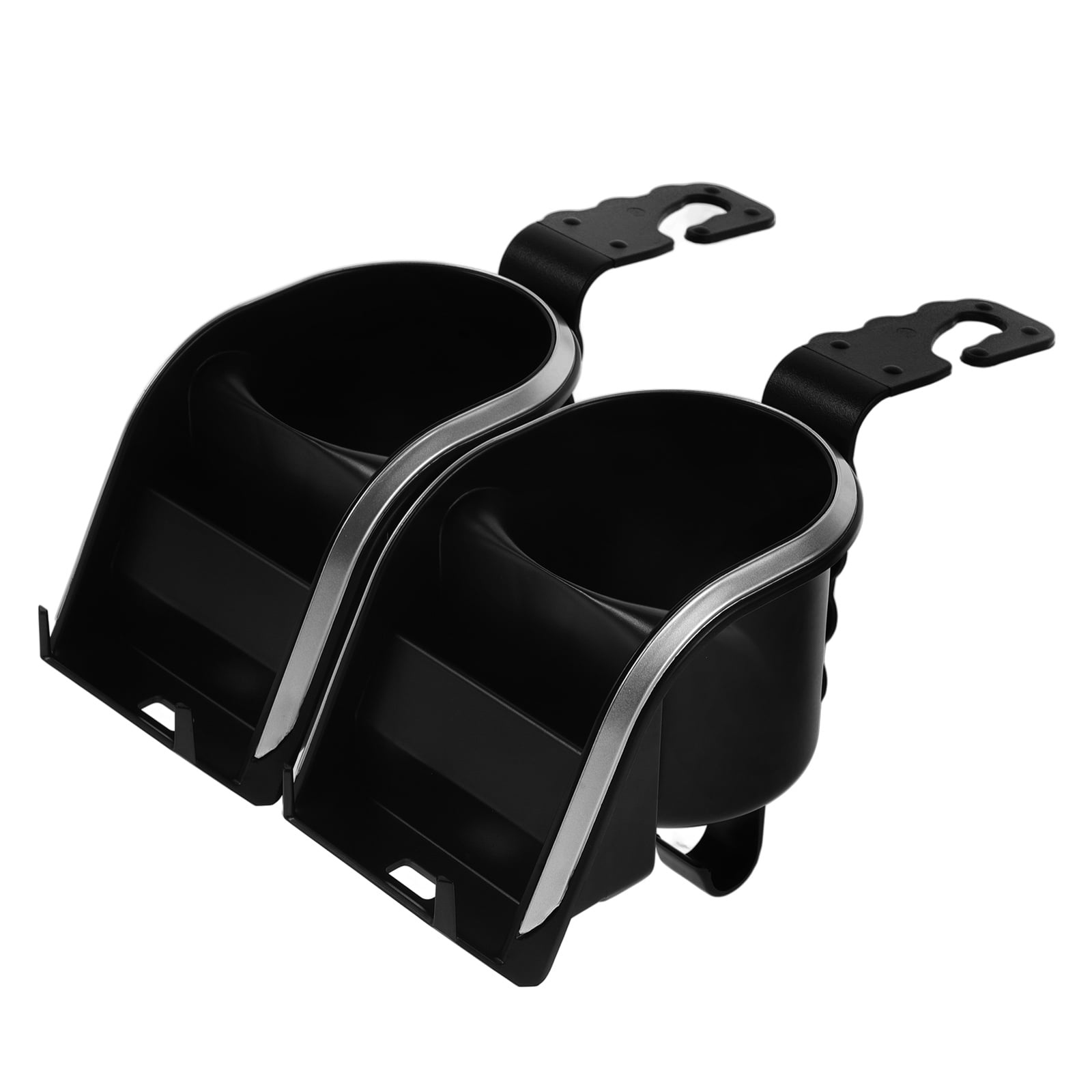 HONMEET Driving Cup Holder Expander Black Plastic 2Pcs - Walmart.com