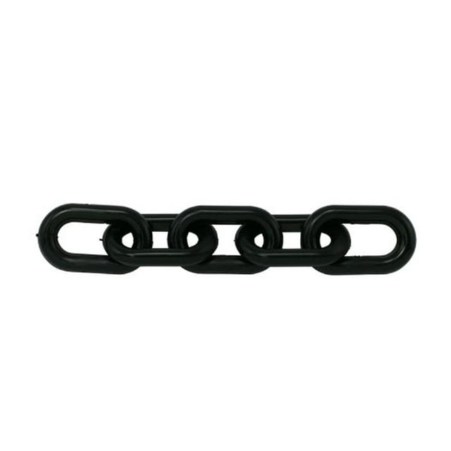 Black Plastic Chain 1.5 Inch (6mm) 50 Feet - Walmart.com