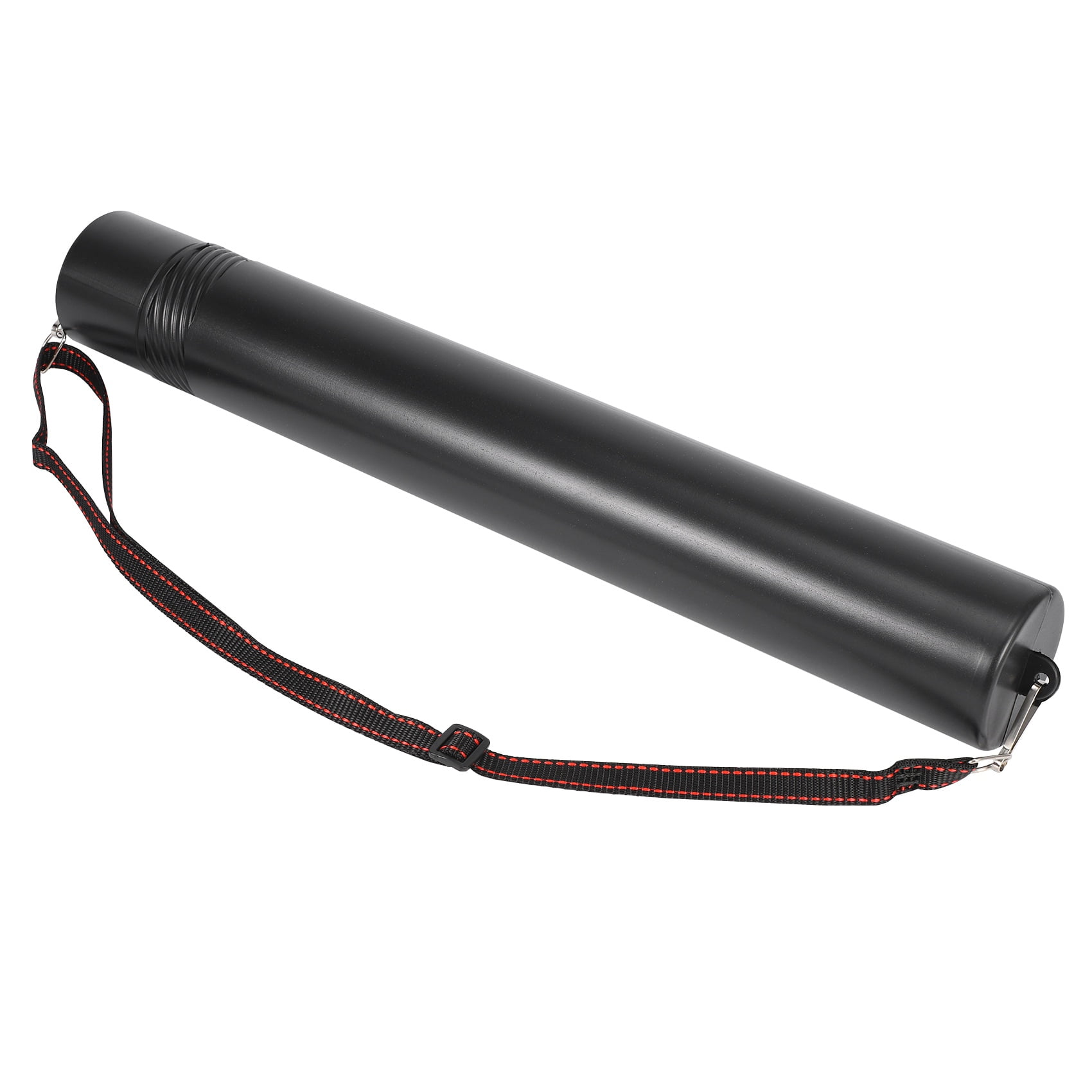 Black Plastic Drawing Picture Storage Tube Poster Scroll Holder ...