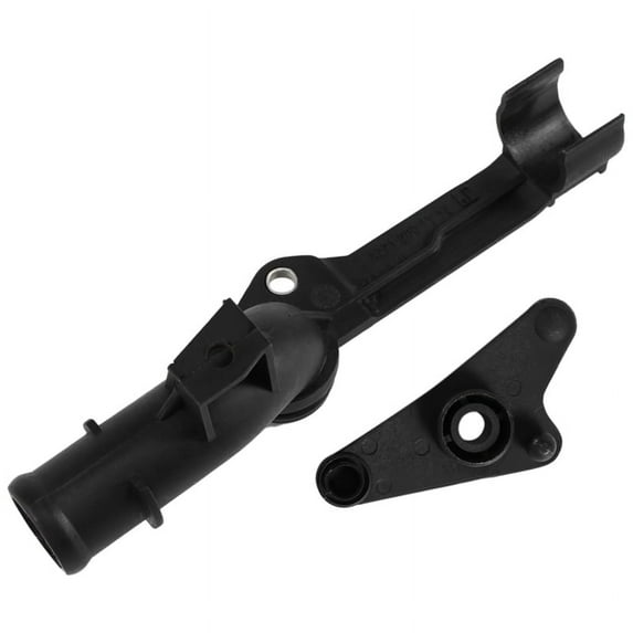 Black Plastic Engine Water Pipe Oil Cooler to Cylinder Head Fit for ...