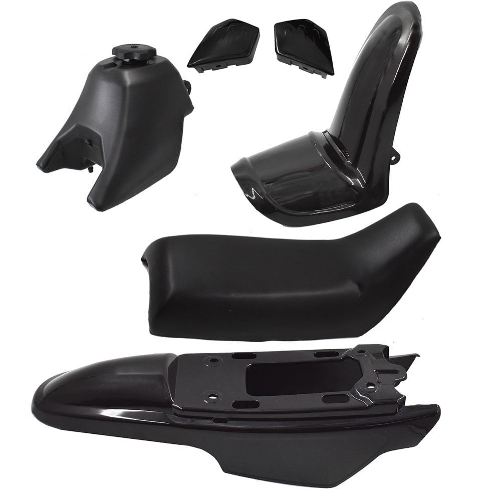 Black Plastic Fender Body Seat Gas Tank Kit for Yamaha PW50 PY50 ...