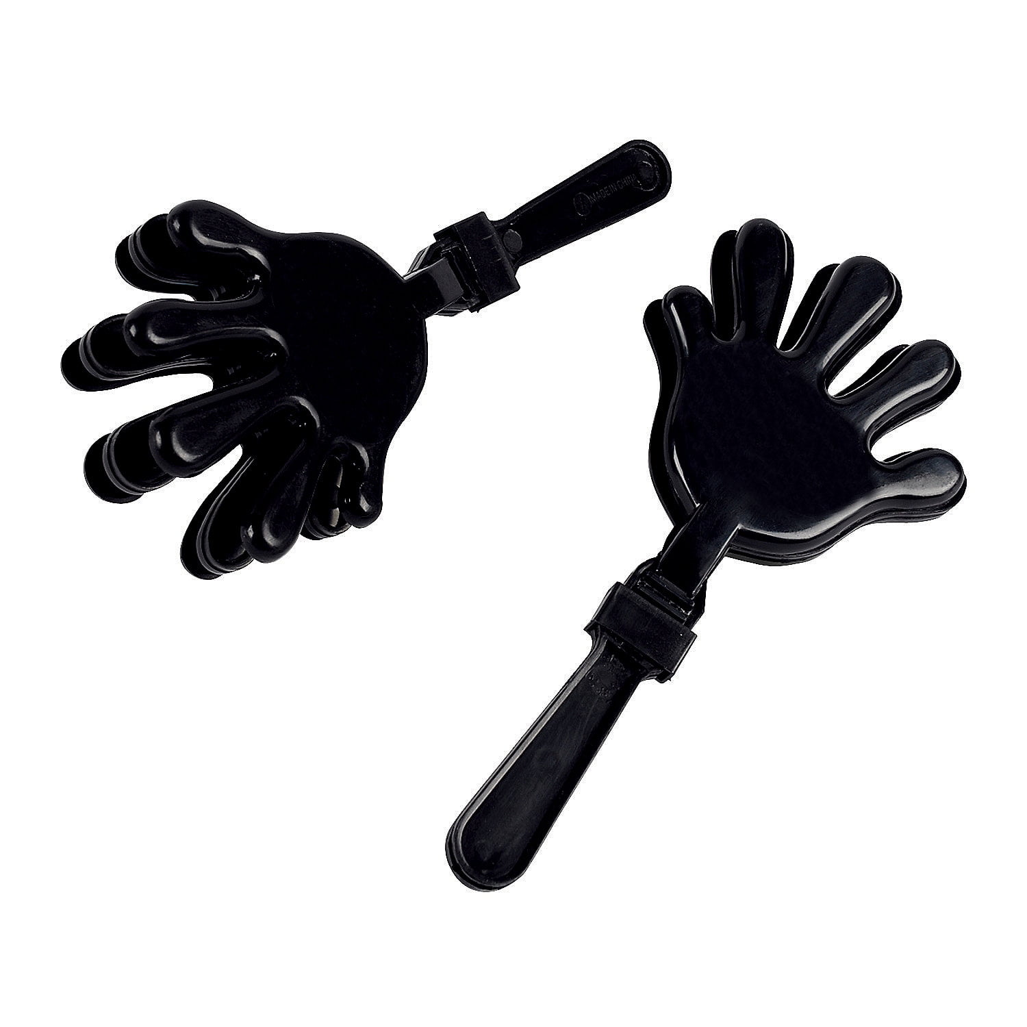 Black Plastic Hand Clappers - Party Favors - 12 Pieces - Walmart.com