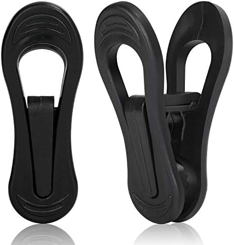 Black Plastic Hanger Clips, 24PC Strong Pinch Grip Coat Clips for Skirt ...