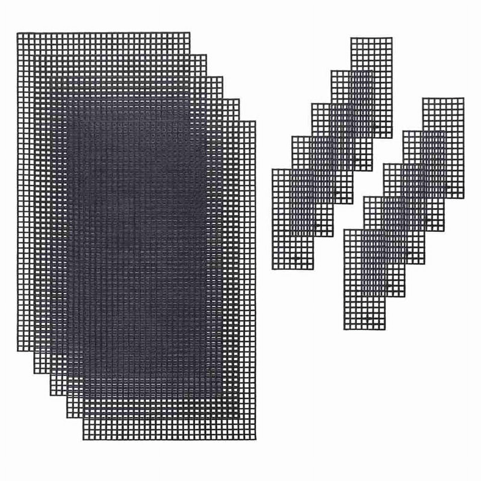 Black Plastic Mesh Canvas Sheets Bag Bottom Shaper Pads Purse Making ...