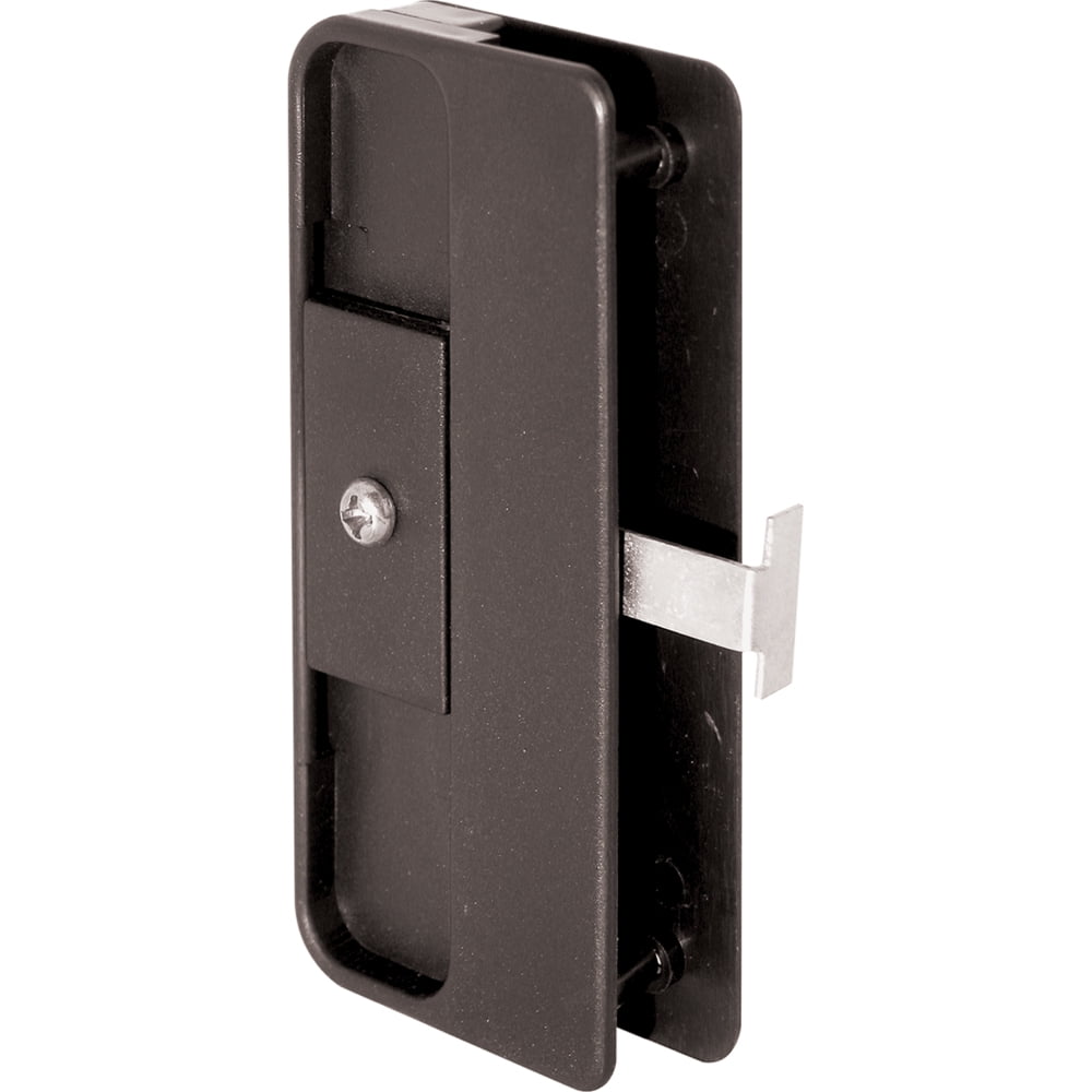 Black Plastic Mortise Style Screen Door Latch and Pull, Jim Walters ...