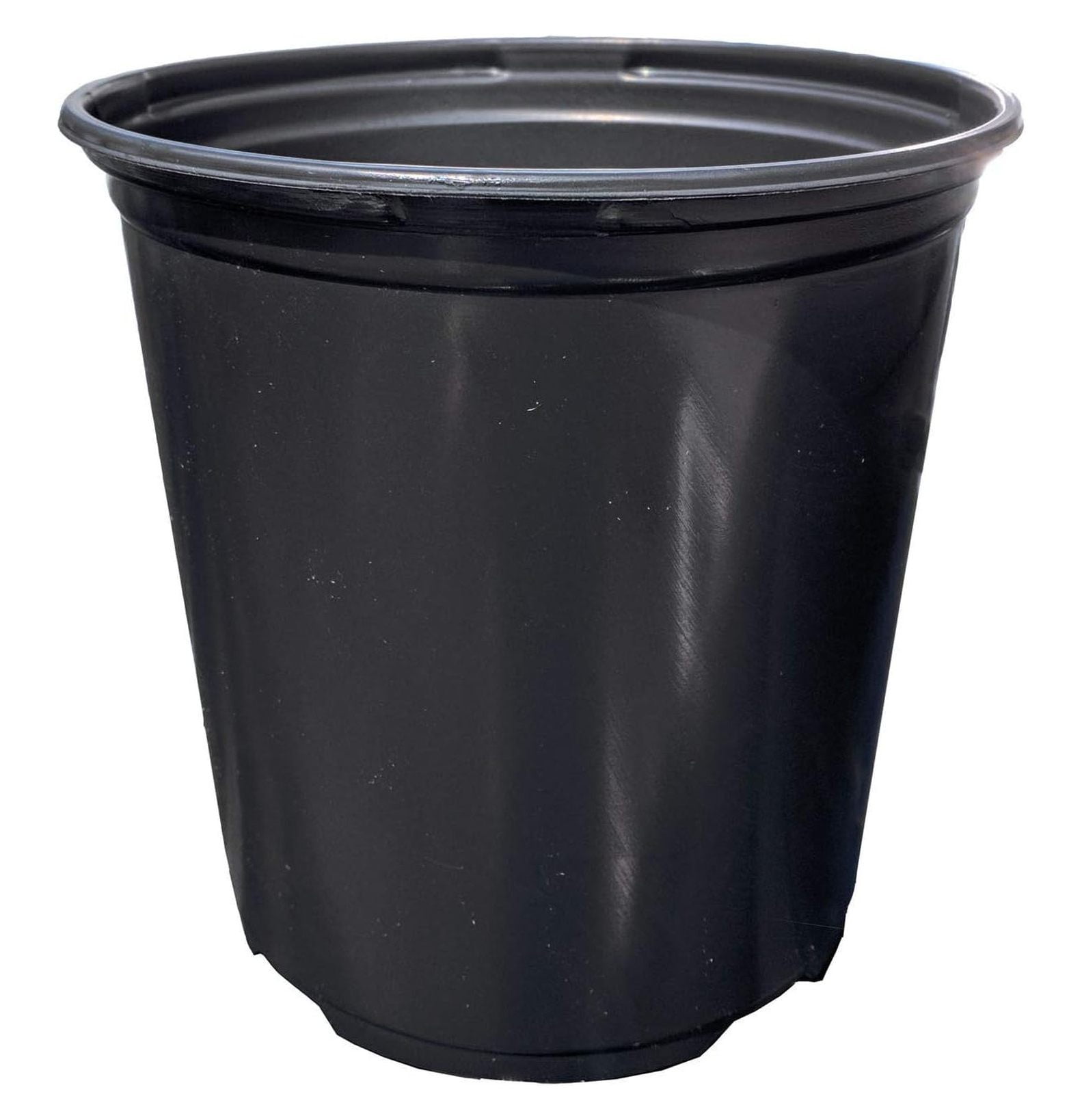 Black Plastic One Gallon Trade Pots - Holds 0.664 Gallon - 270 Pots per ...