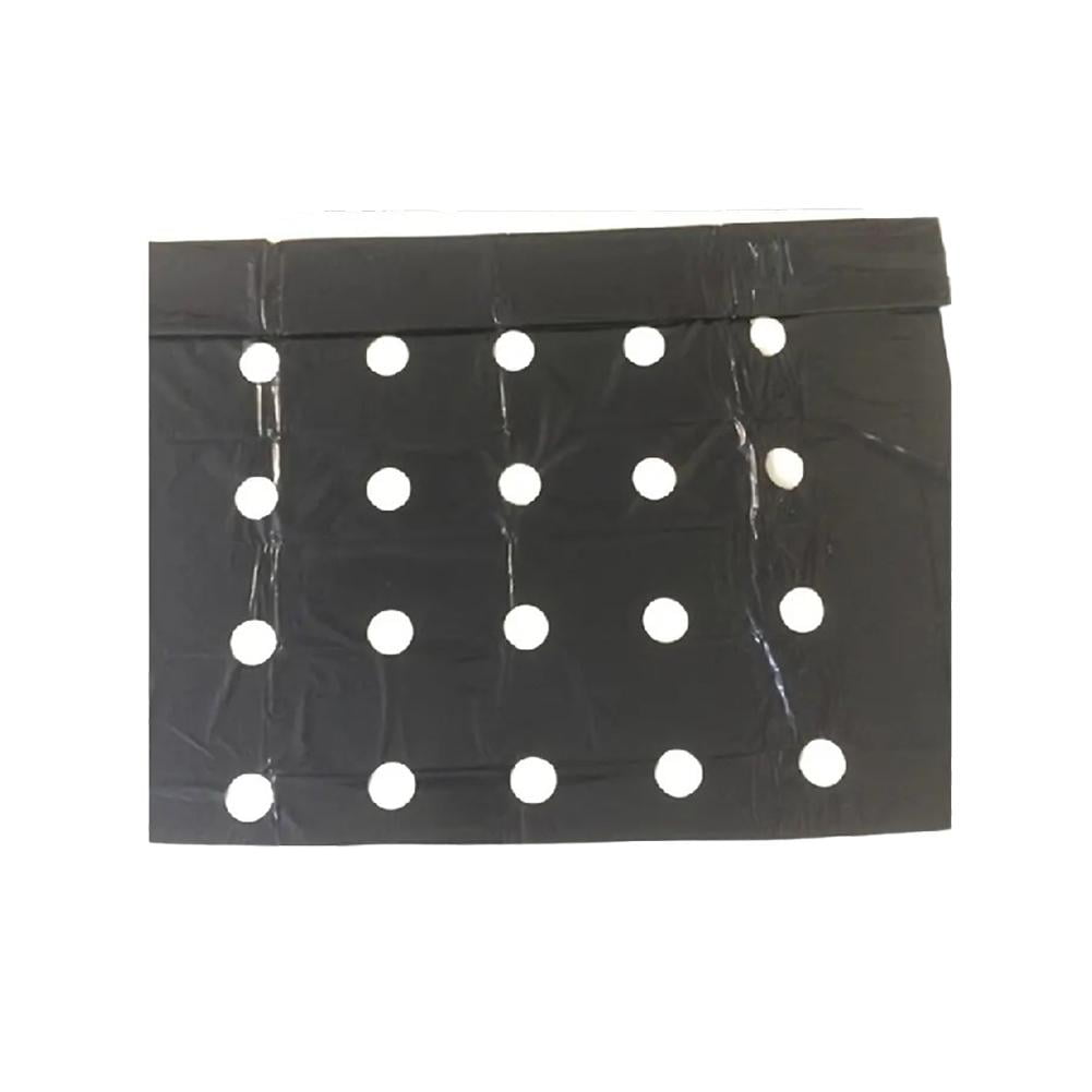 Black Plastic Perforated Mulch Weeding and Insulation Planting Film ...