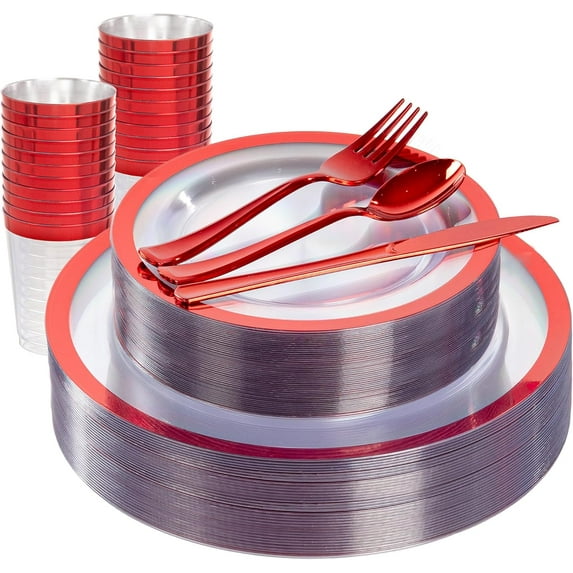 Black Plastic Plates, Disposable Plates, Heavy Duty Plates, Plastic ...