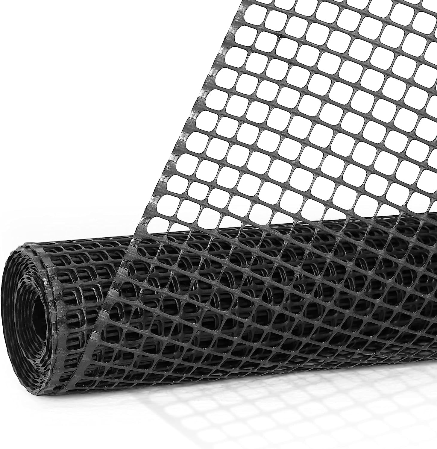 Black Plastic Poultry Netting Animal Garden Fence Recyclable Plastic ...
