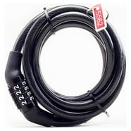 Chain Lock - Steel-O-Chain 4804C/110 black combo - 110cm length / 4mm diameter square - Walmart.com