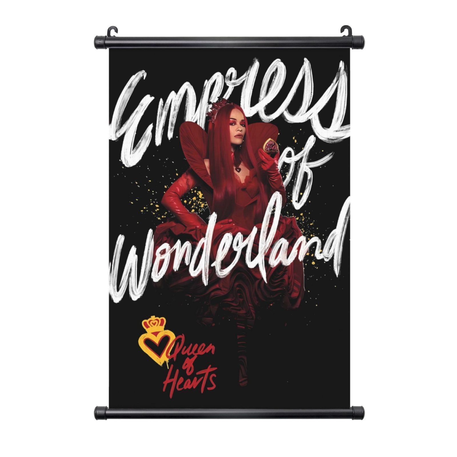 Black Plastic Shaft Hanging Poster Descendants Wall Poster Art Painting ...