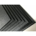 Black Plastic Sheet 1/4" x 12" x 12” Textured 1 Side Vacuum Forming ...