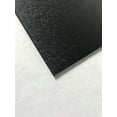 Black Plastic Sheet 1/8" x 24" x 48” Textured 1 Side Vacuum Forming ...