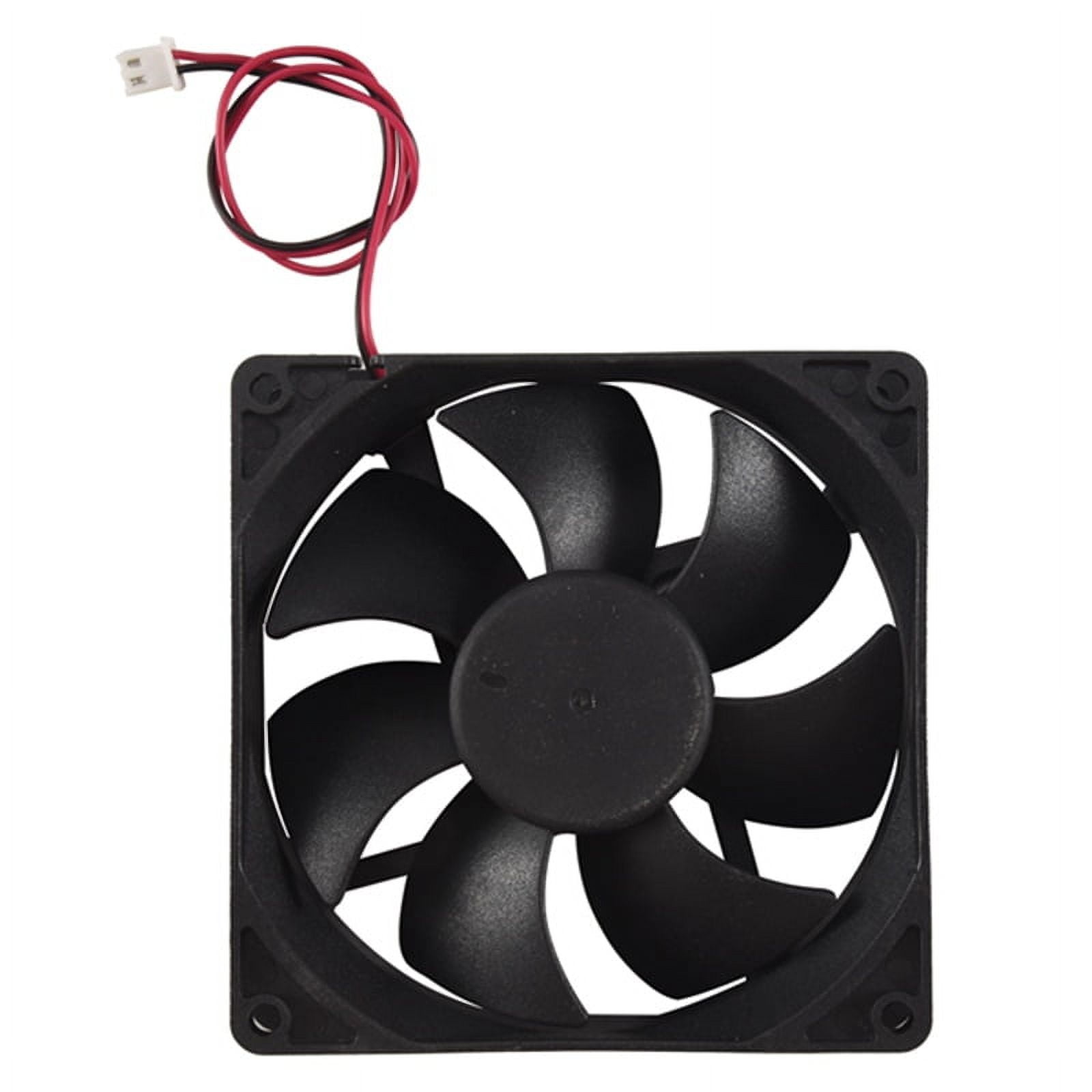 Black Plastic Square 9025 90 x 25mm DC 12V 0.25A Cooler Fan - Walmart.com