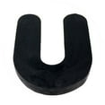 Black Plastic U-Shape Shim - 1/4 Inch, 100 Pack - Walmart.com
