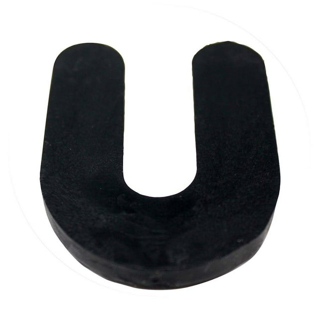 Black Plastic U-Shape Shim - 1/4 Inch, 100 Pack - Walmart.com