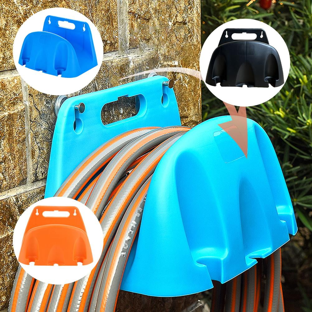 Black Plastic Water Pipe Rack Simple Hose Placement Rack Garden ...