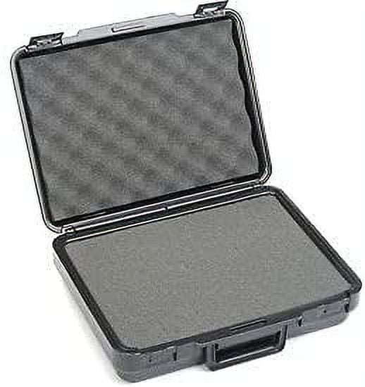 Black Plastic ive Storage Cases with Pinch Tear Foam 13-1/2"x10 x3-3/4 ...