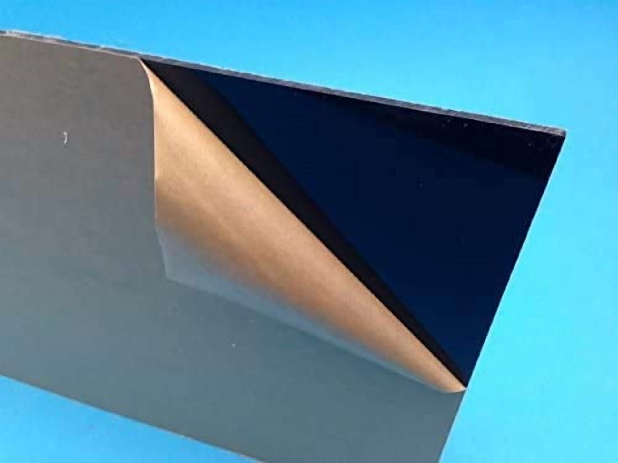 Black Plexiglass Sheet - 1/4" Thick Cast (24" x 48") - Walmart.com