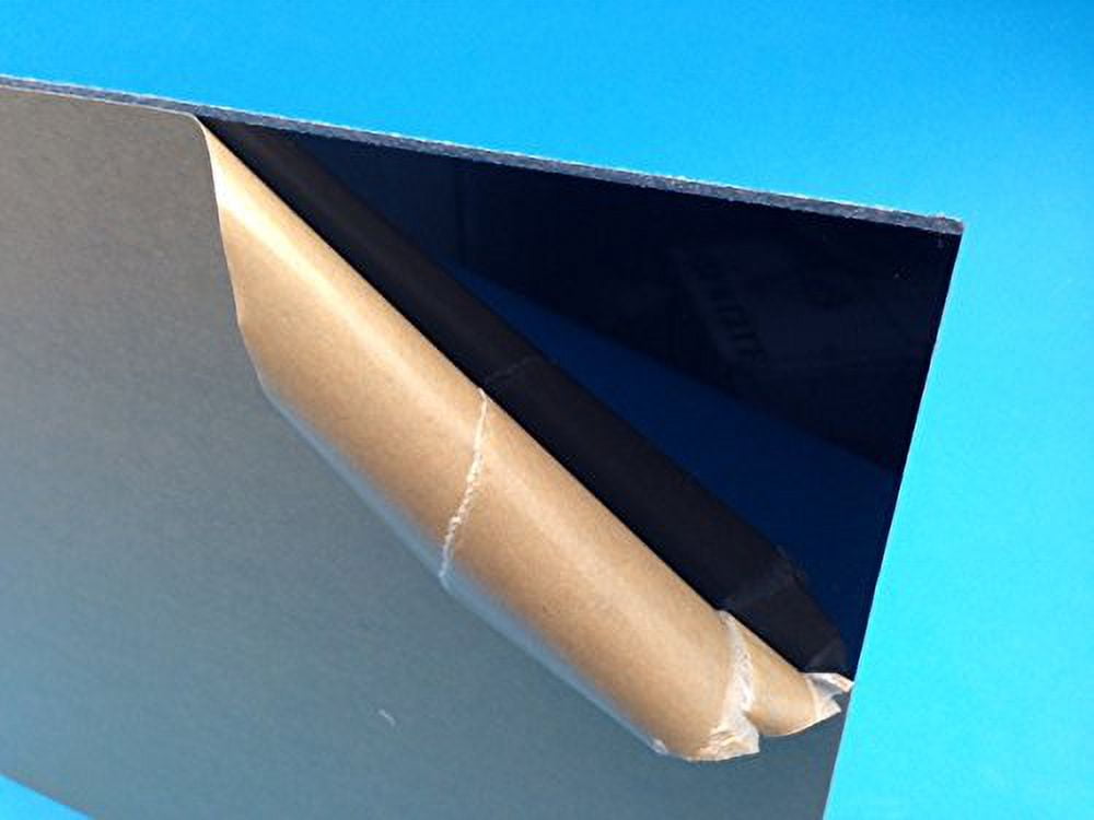 Black Plexiglass Sheet - 3/16" Thick Cast (24" x 24") - Walmart.com