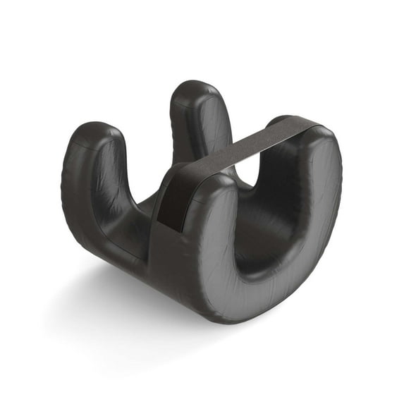 Black Plush Face Pillow With Ultra Soft Padding For Enhanced Sleep ...