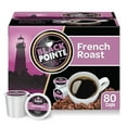 Black Pointe Bay, French Roast Coffee Pods, Dark Roasted, Bold Flavor ...