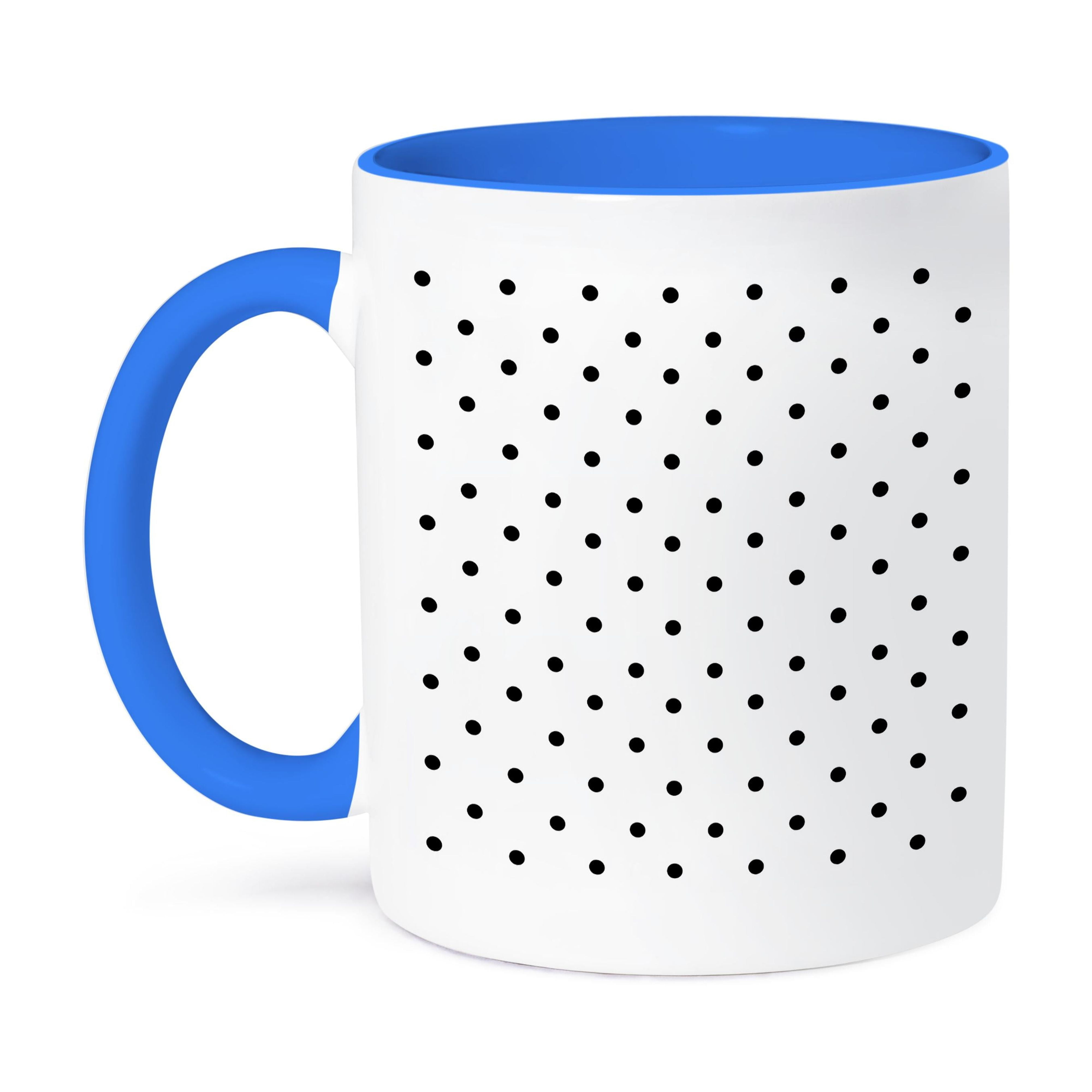 Black Polka Dot Pattern On White - Small Dots - Retro Dotty Spotty ...