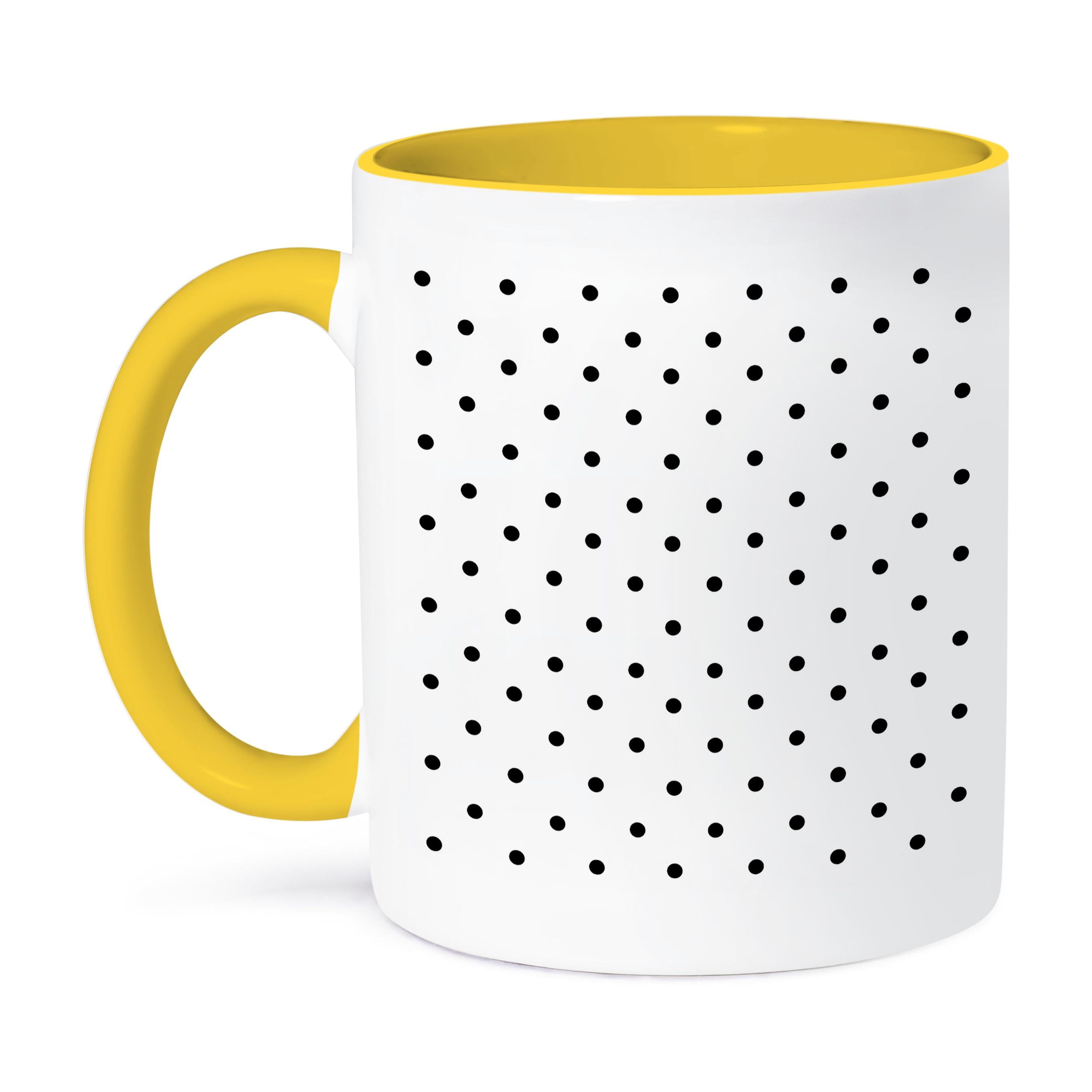 Black Polka Dot Pattern On White - Small Dots - Retro Dotty Spotty ...