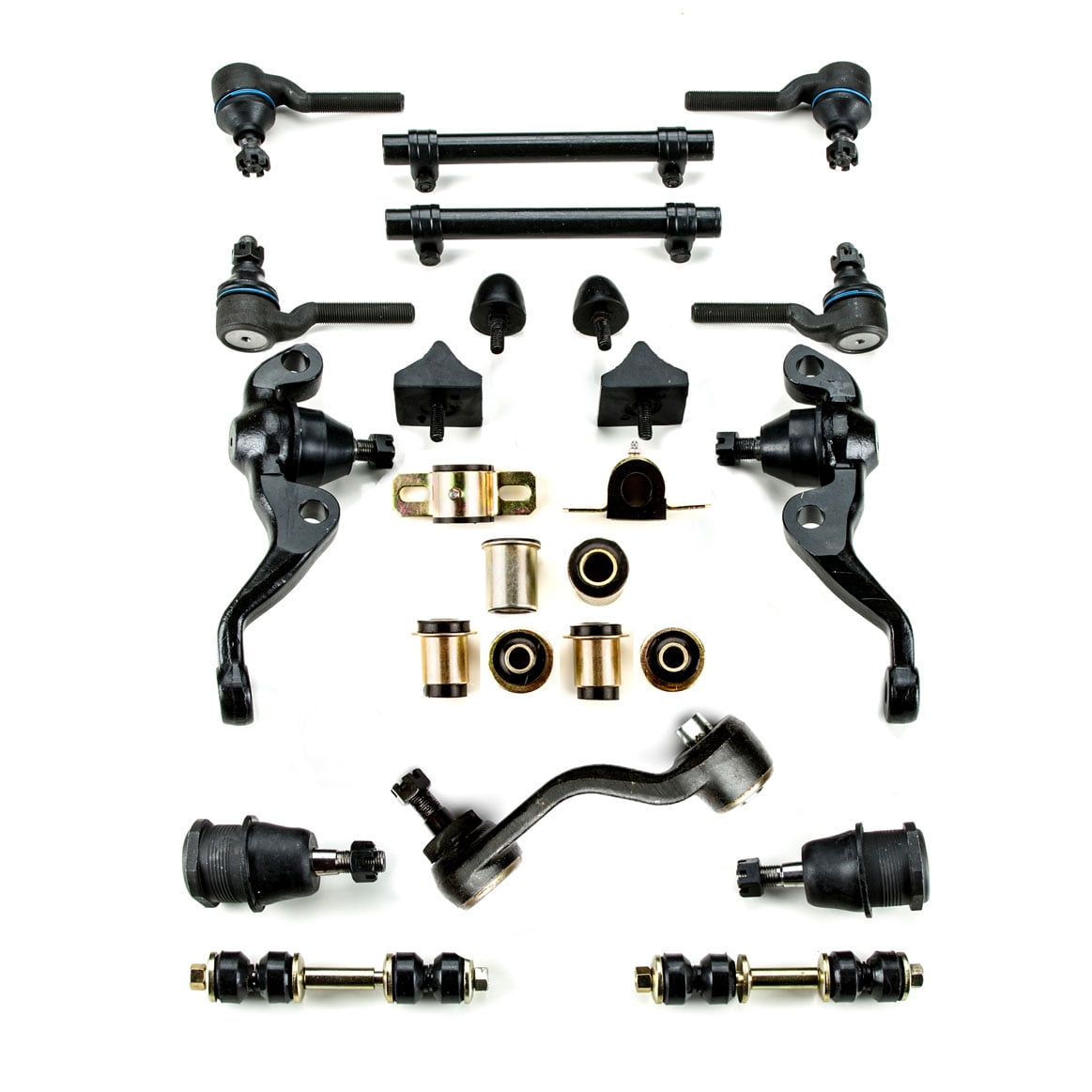 Black Poly Front End Suspension Master Rebuild Kit Fits 1973 1974 1975 ...