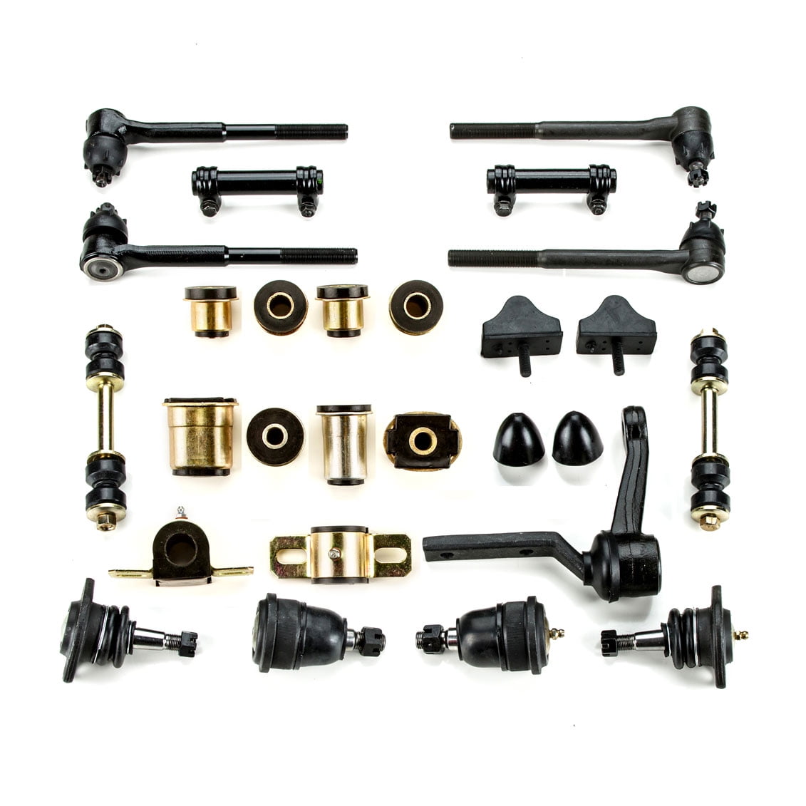 Black Poly Front End Suspension Master Rebuild Kit Oval Fits 1964 ...