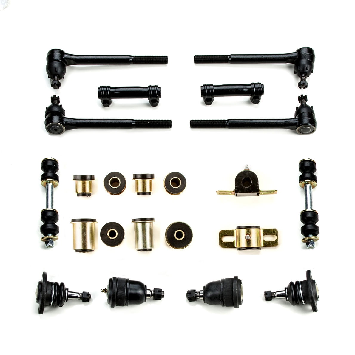 Black Poly Front End Suspension Rebuild Kit Fits 1971 1972 Chevrolet ...