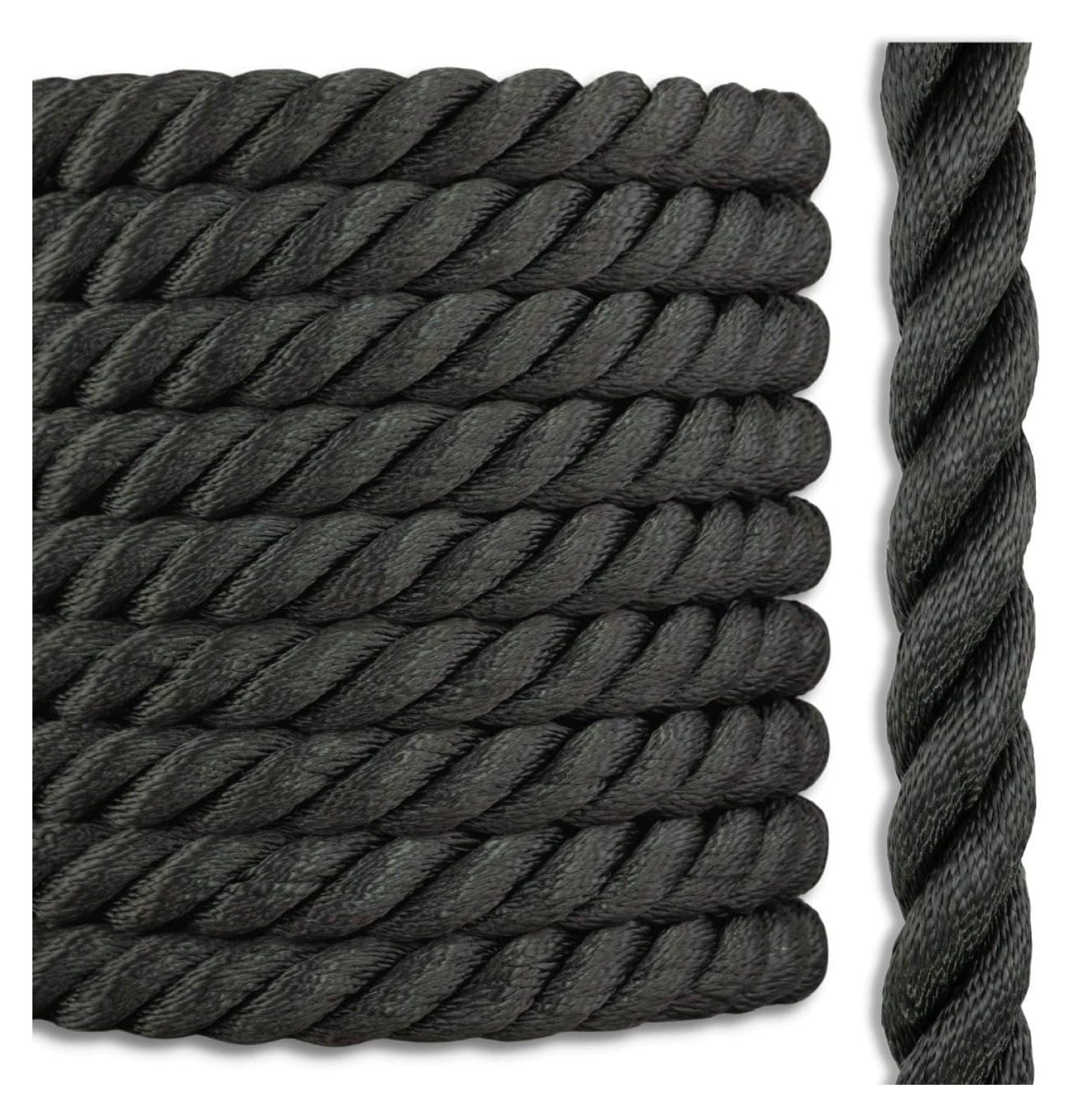 Black Polyester Combo Rope | Outdoor Rope | Deck Rope Railing | Black ...