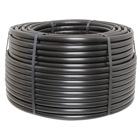 Black Polyethylene Tubing, 1/2" (0.600" ID x 0.700" OD), 500 Ft Roll ...