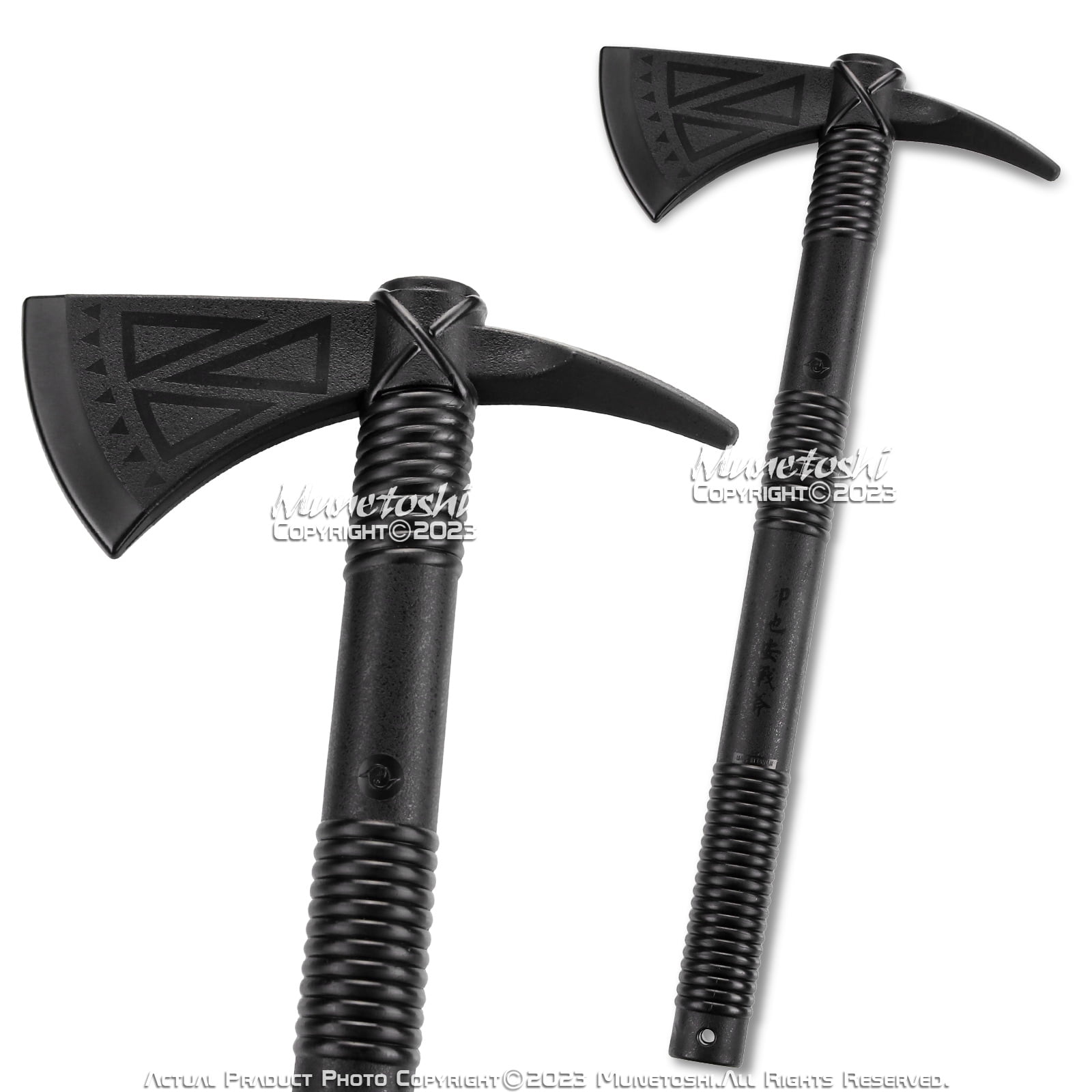 Black Polypropylene Axes Assassin Viking Tomahawk Theater Cosplay 79 - Walmart.com