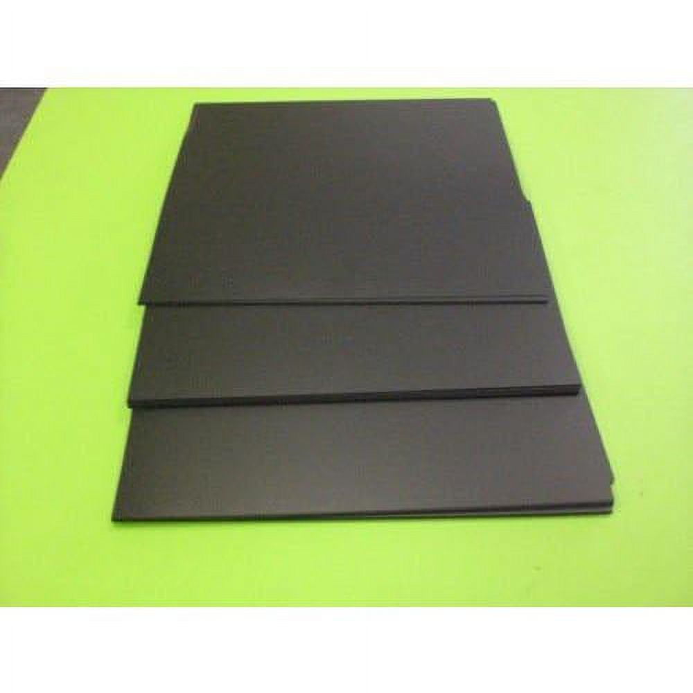 Black Polystyrene 12" X 24" X .060" Plastic Sheet Styrene - Walmart.com