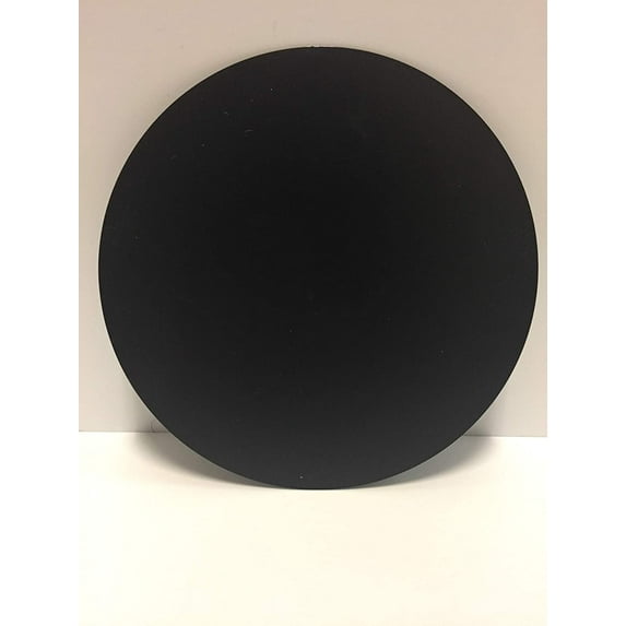 Black Polystyrene Circle 0.020" Thick - Pick Your Diameter (4 Inch 20 ...
