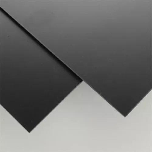 Black Polystyrene Plastic Sheet - 1/8" Thick - 12" X 12" (2 Pack ...