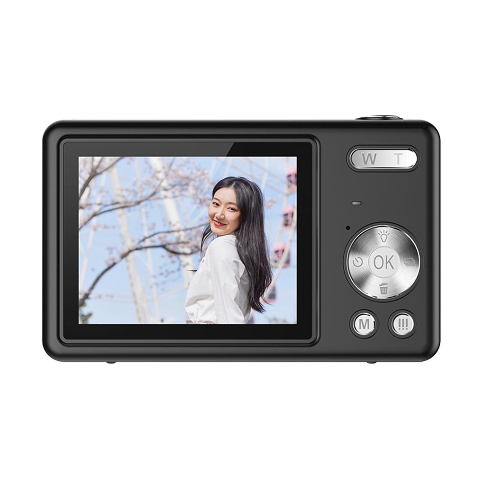 Black Popular Digital Camera, 1080P Hd Photography With 16X Digital ...