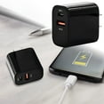 Black Port USB Travel Power Adapter Mobile Phone Charger US ...