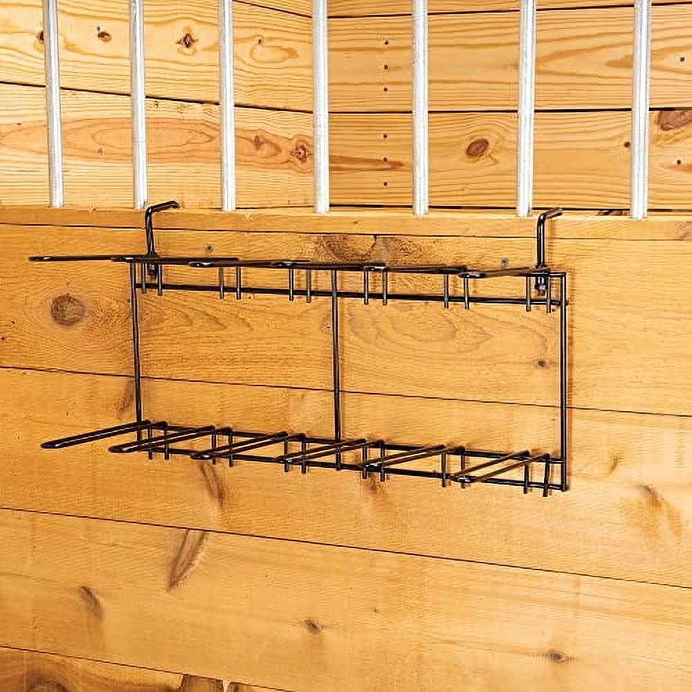 Black Portable 12-Horse Boot Rack | Holds Multiple Boot Styles | Dries ...