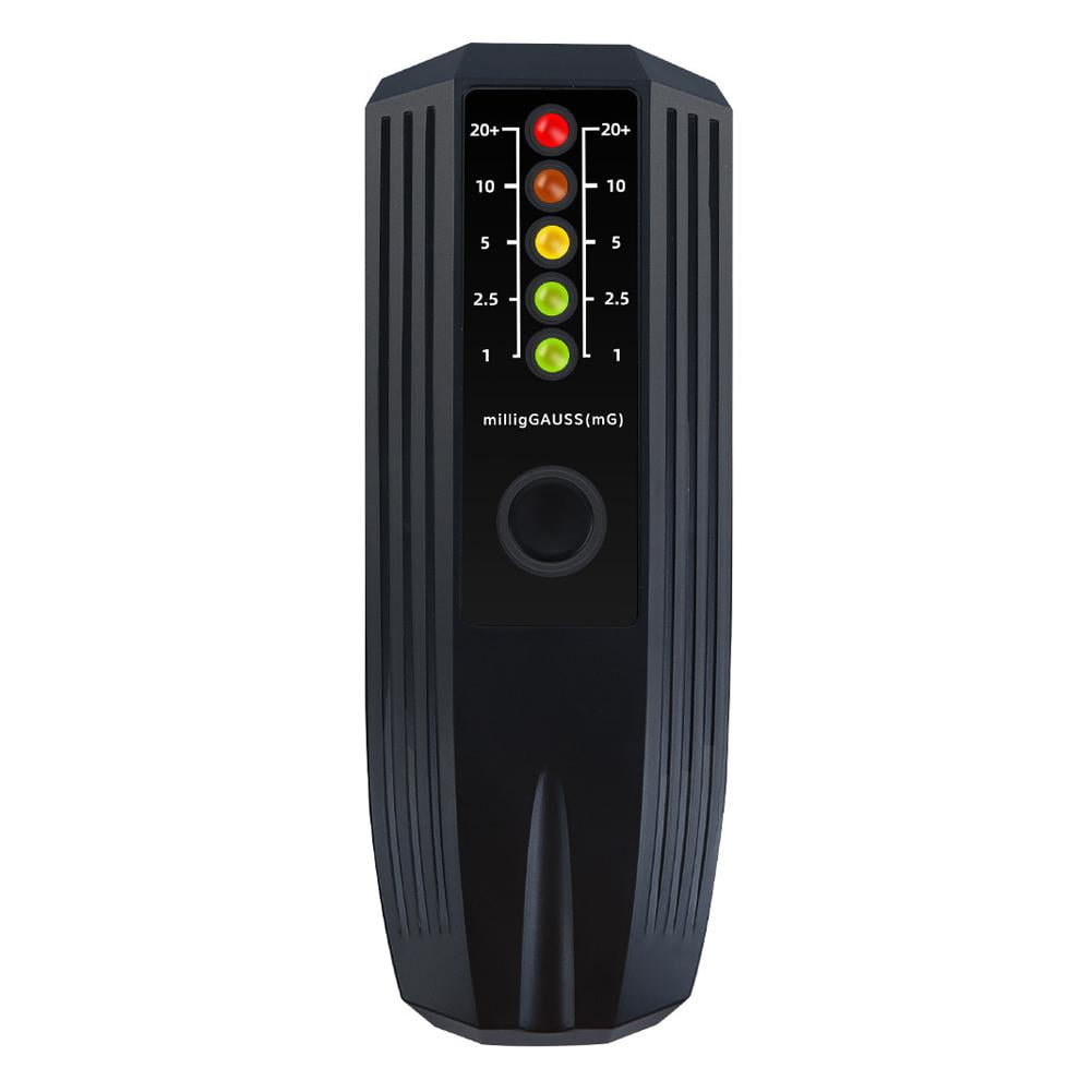 Black Portable Handheld Electromagnetic Radiation Detector ...