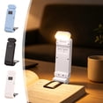 Black Portable USB Rechargeable Clip On Desk Lamp, Eye Friendly ...