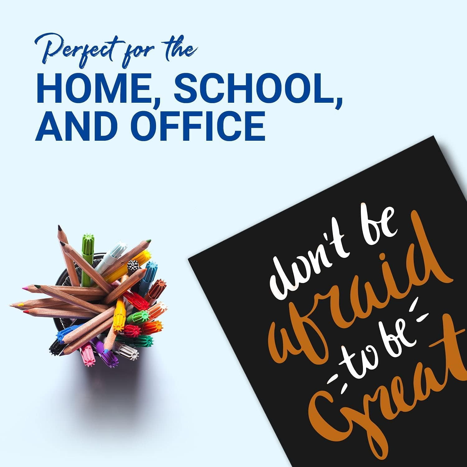 Black Poster Board, Premium 2-Sided 22x28 Poster Board for School ...