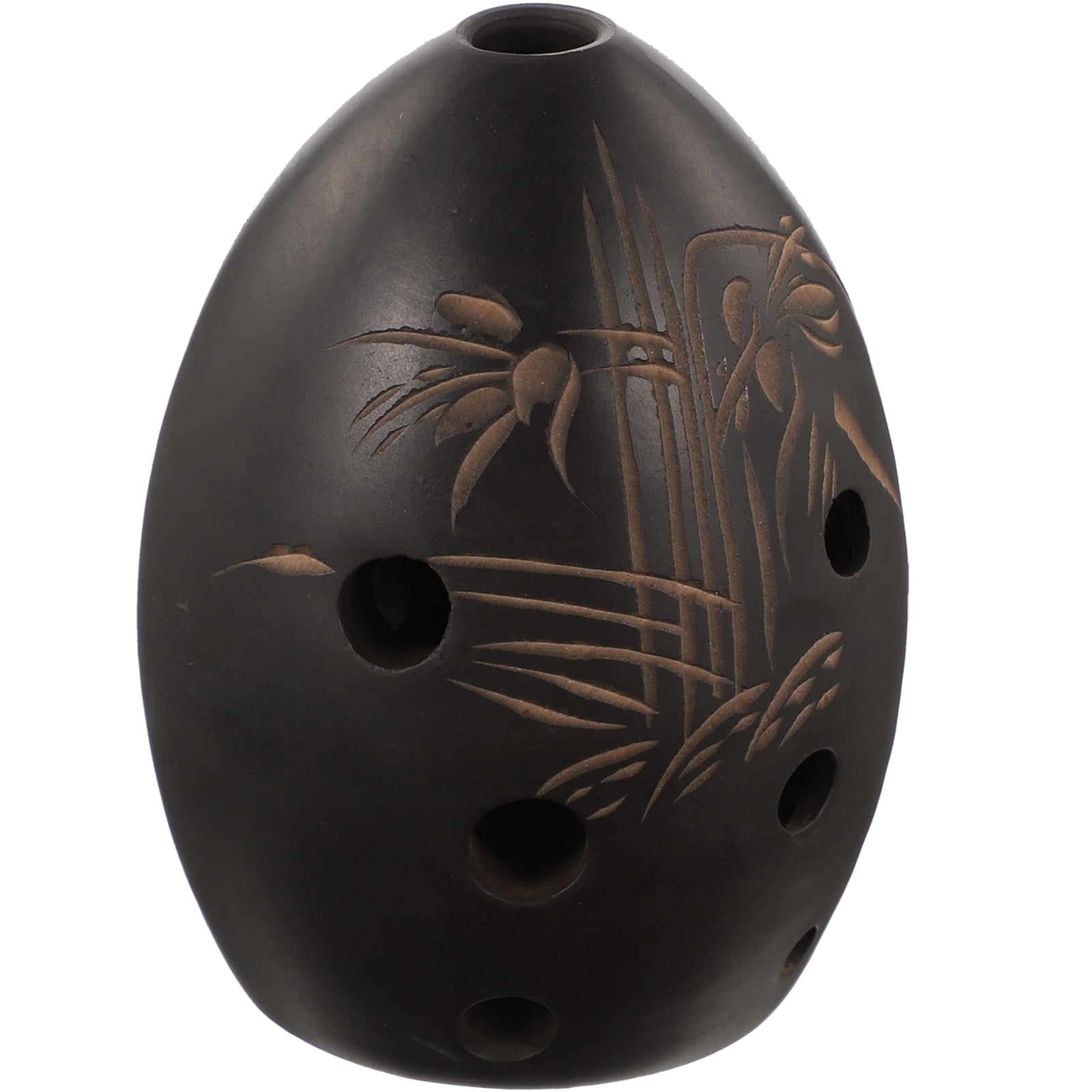 Black Pottery Xun Beginner Ocarina Musical Instrument Child - Walmart.com