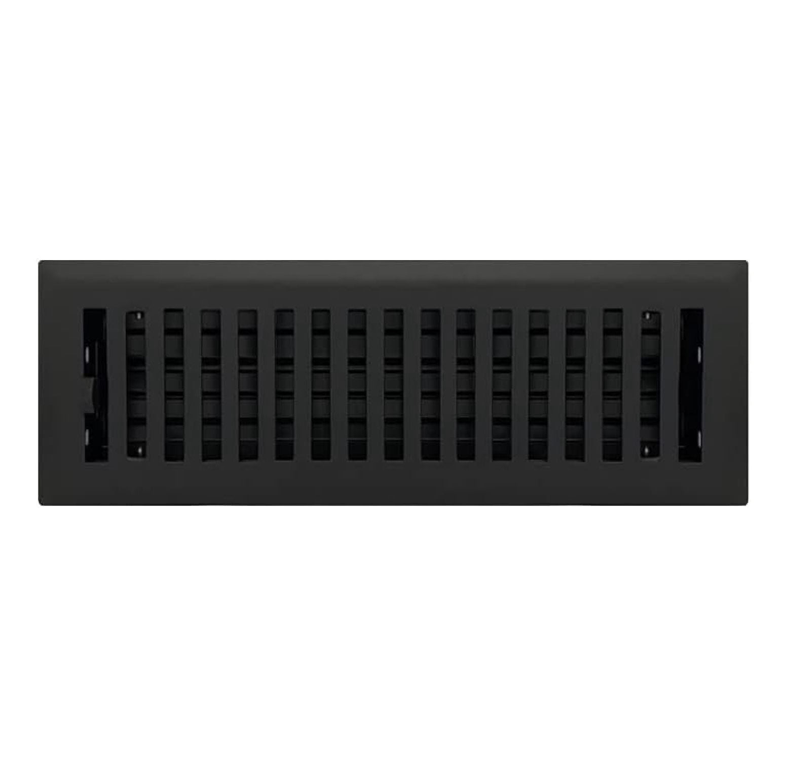 Black Powder Coated Steel Contemporary Register for Floor/Wall Use - 2 ...