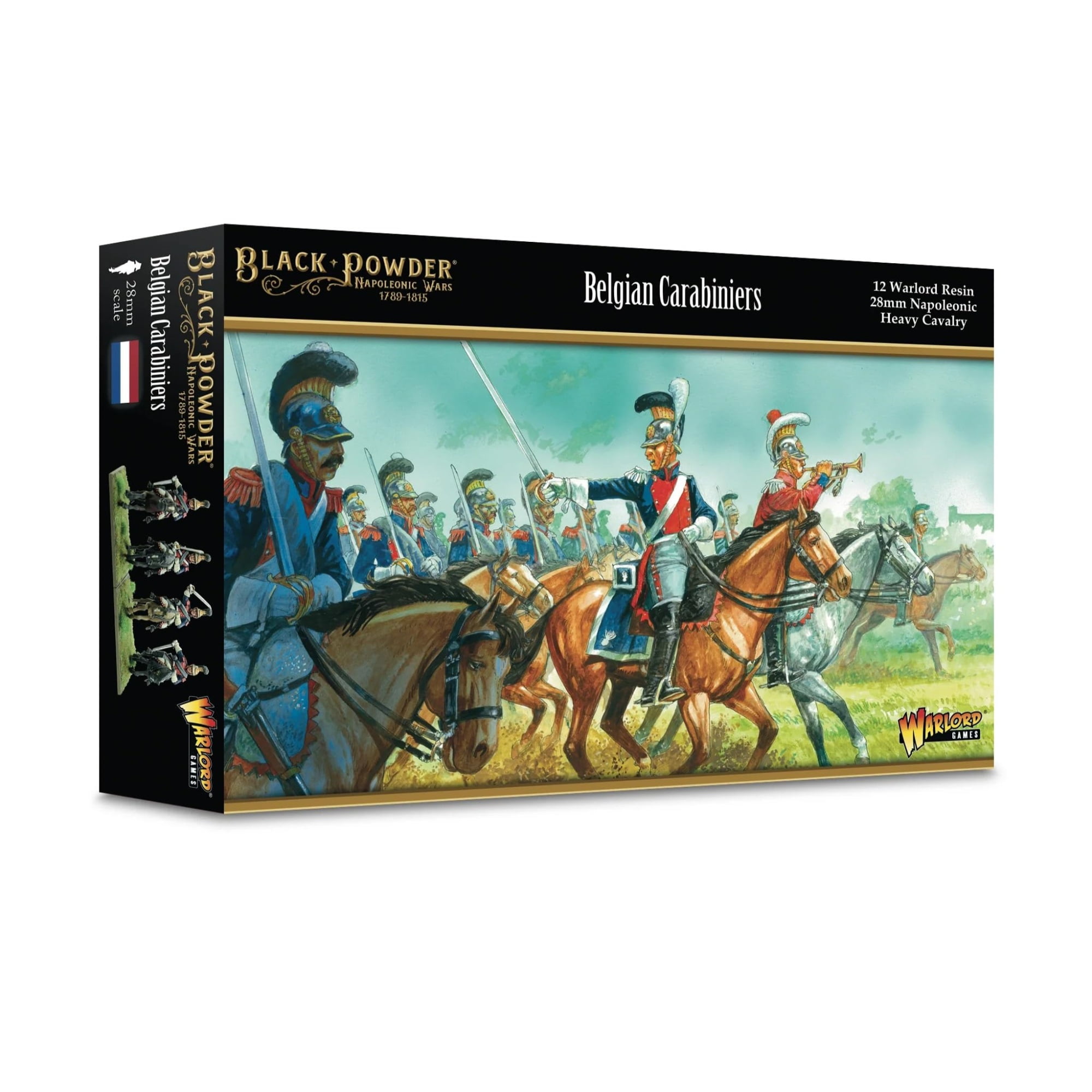 Black Powder, Napoleonic Wars, Belgian Carabiniers, 28MM Scale ...