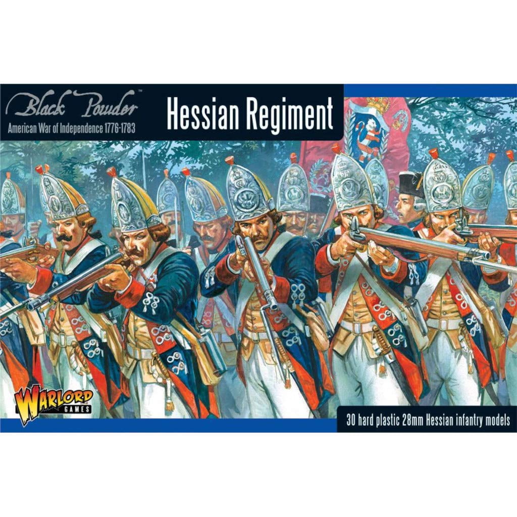 Black Powder Revolutionary War Hessian Regiment 1:56 Military Wargaming ...