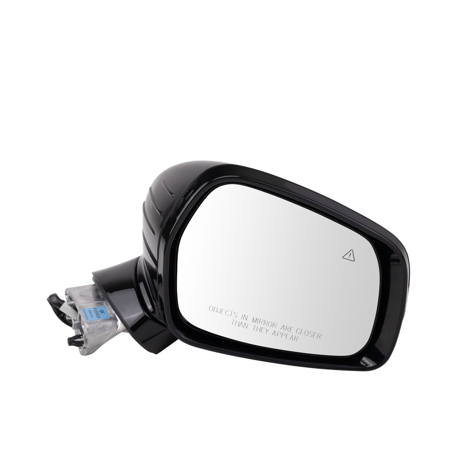 Black Power Adjust, Foldable Sideview Mirror with Blind Spot Indicator ...