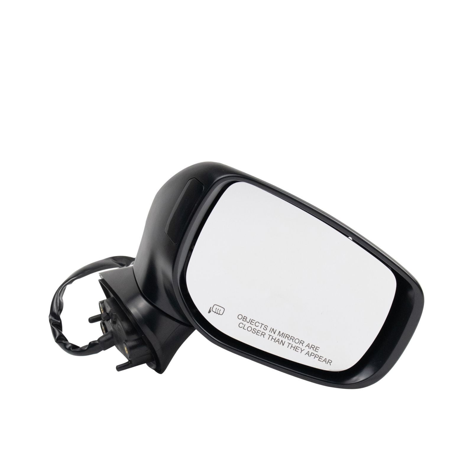 Black Power Foldable Rearview Mirror with Blind Spot Indicator for Car ...