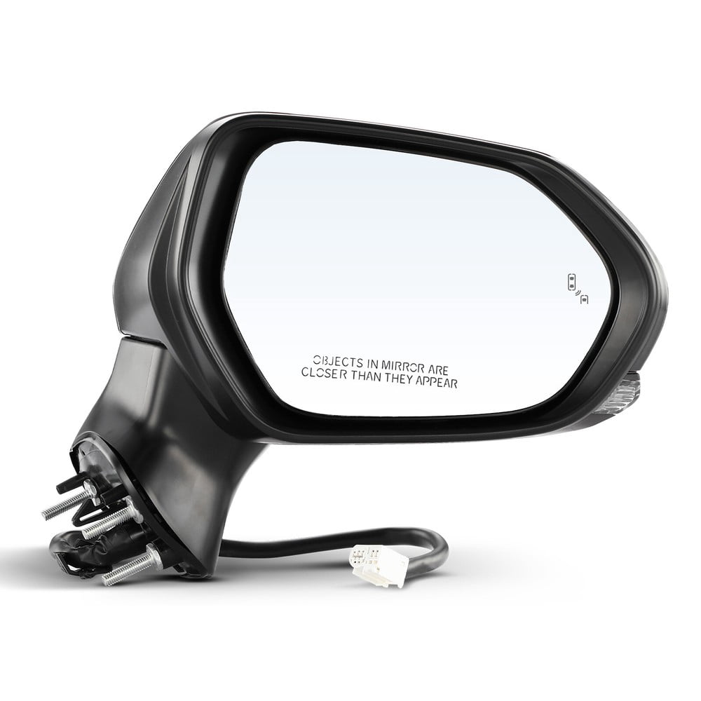 Black Powered Heated Mirror w/ 7Pins Right Passenger for Toyota Camry ...